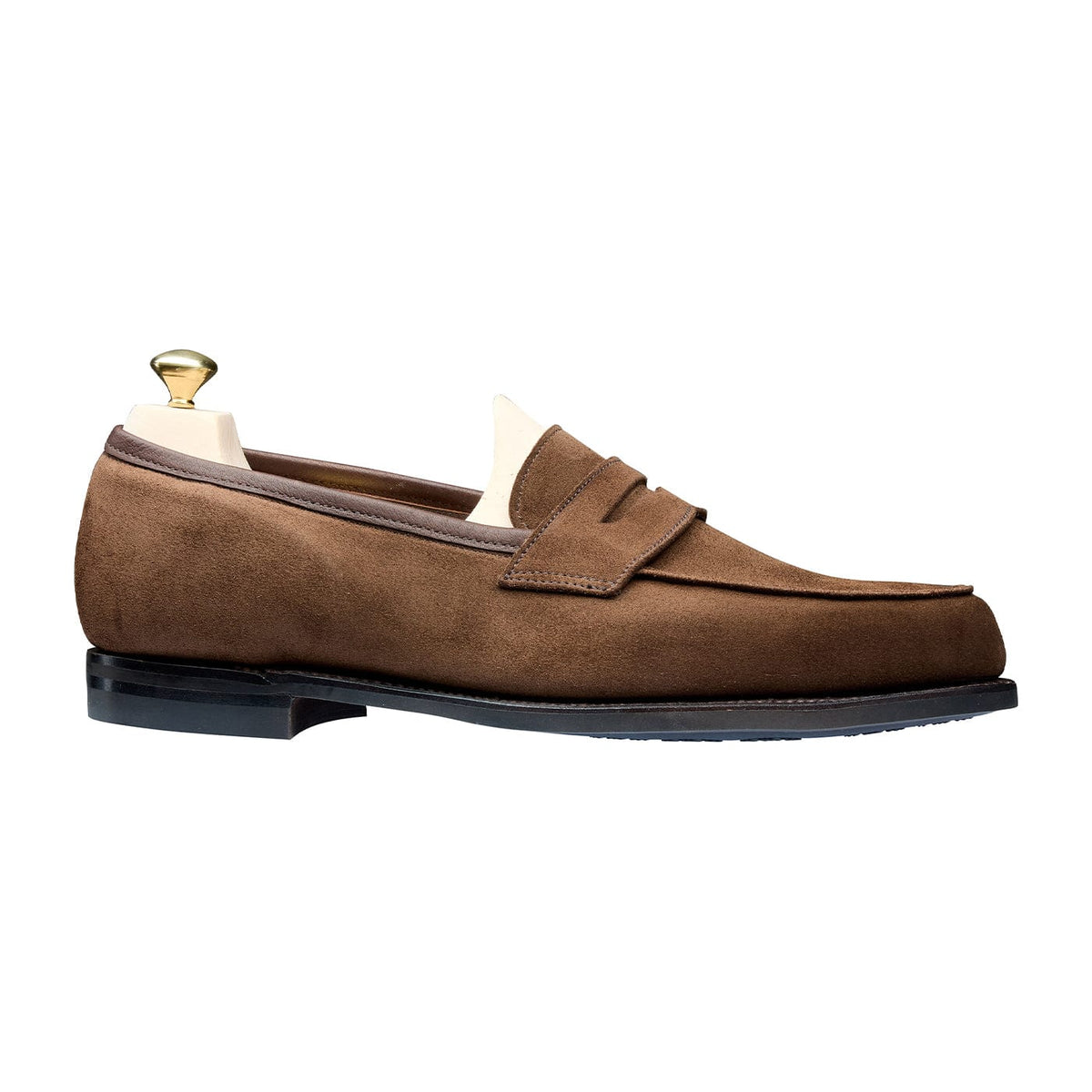Elise Chocolate Calf Suede – Crockett & Jones EU