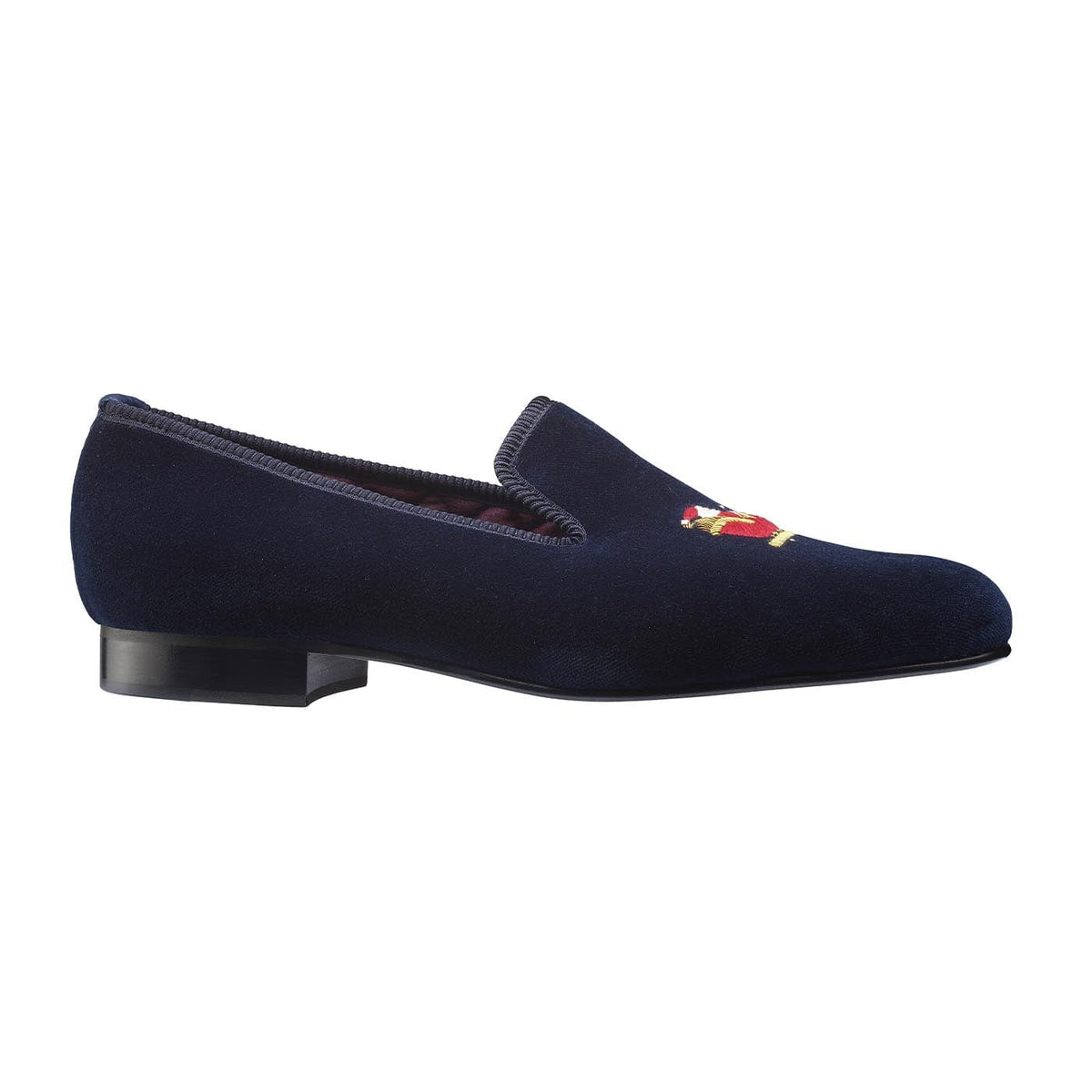 Santa Navy Velvet – Crockett & Jones EU